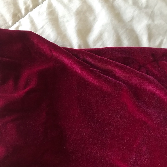 Think Vintage Online | Dresses | Rochelle Wine Colored Velvet Cocktail ...